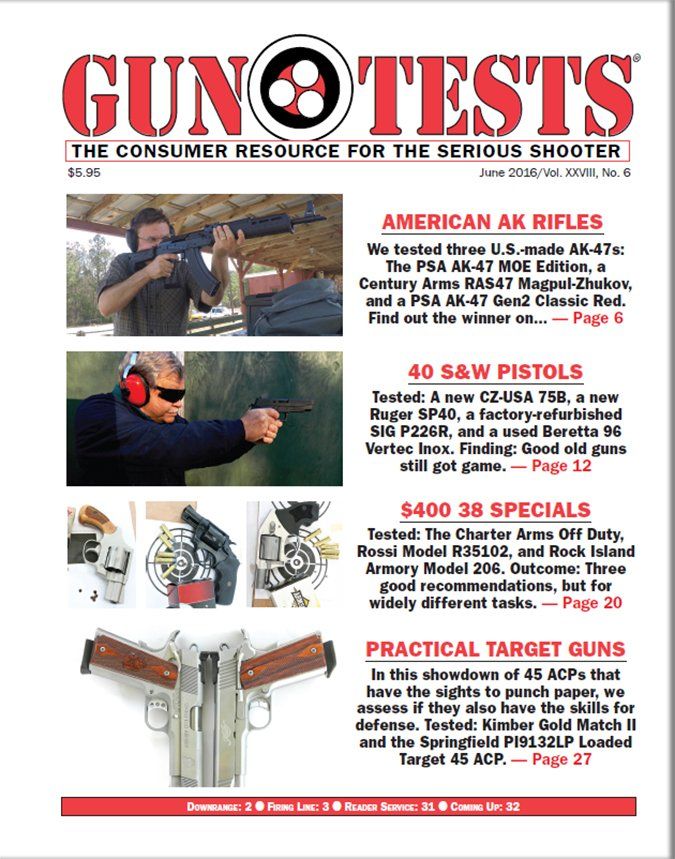 Download the Full June 2016 Issue PDF - Gun Tests