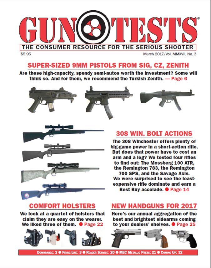 Download the Full March 2017 Issue PDF - Gun Tests
