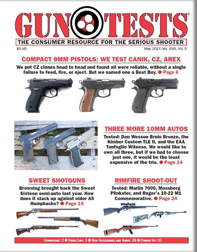Download the Full May 2017 Issue PDF - Gun Tests