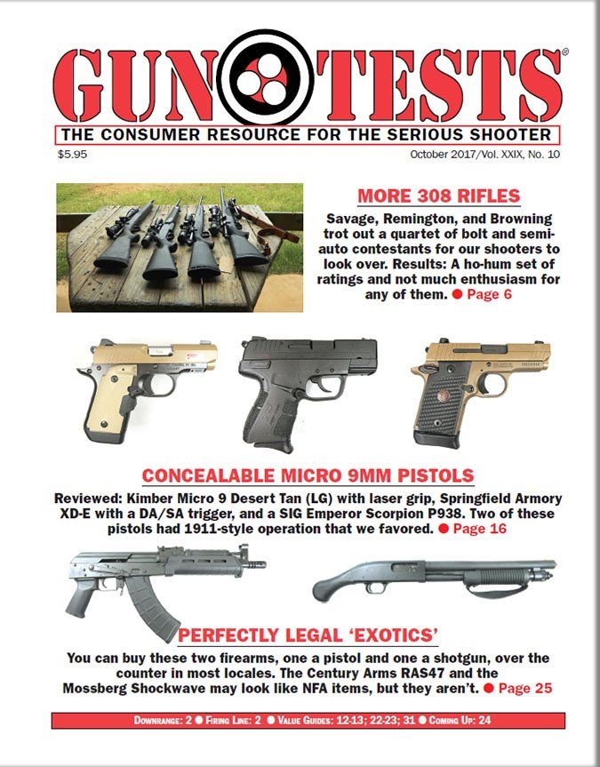 Download the Full October 2017 Issue PDF - Gun Tests