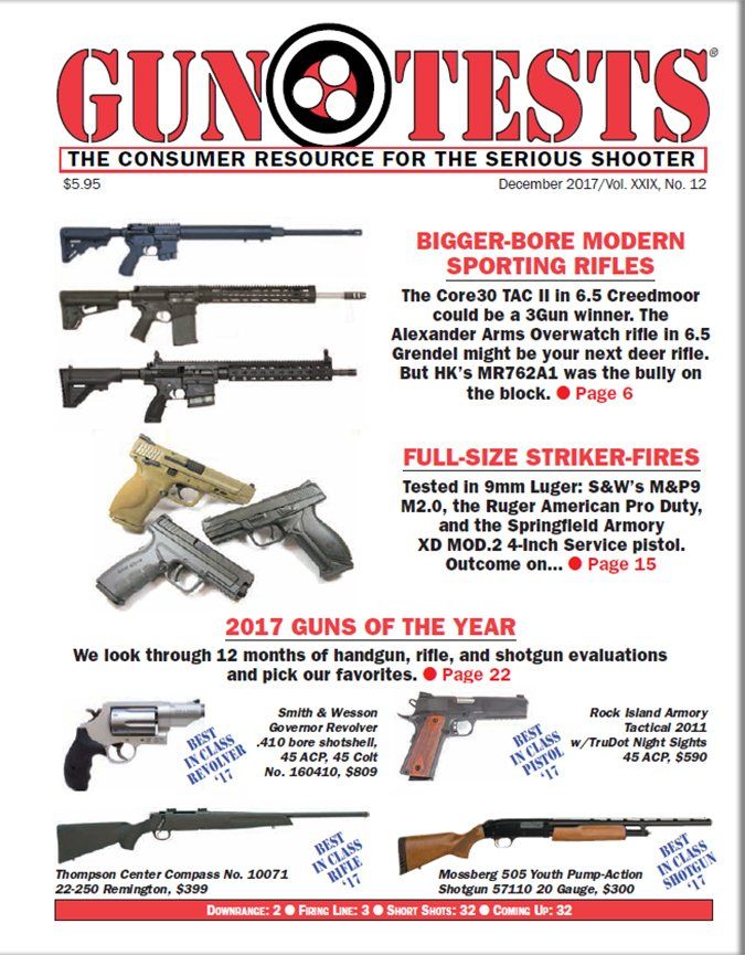 Download the Full December 2017 Issue PDF - Gun Tests