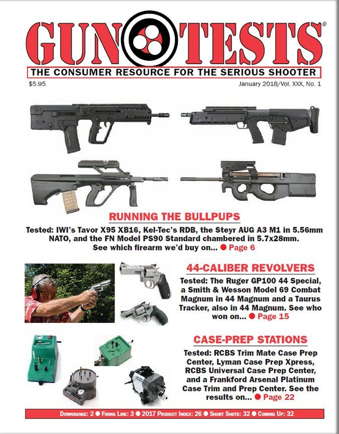 Download the Full January 2018 Issue PDF - Gun Tests