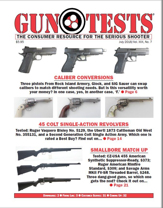 Download the Full July 2018 Issue PDF - Gun Tests
