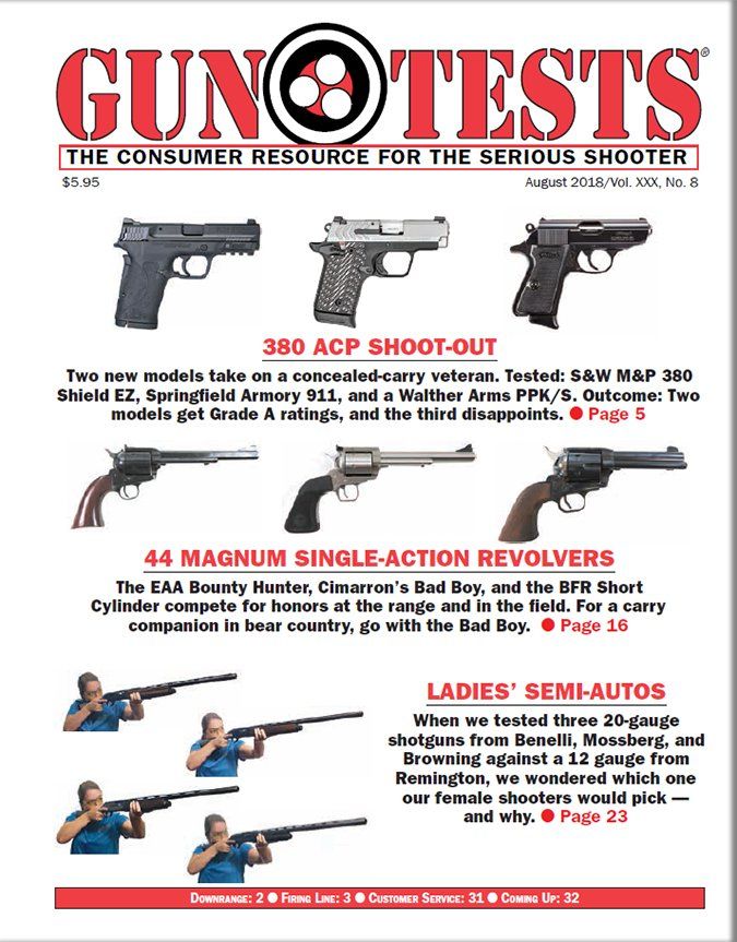 Download the Full August 2018 Issue PDF - Gun Tests