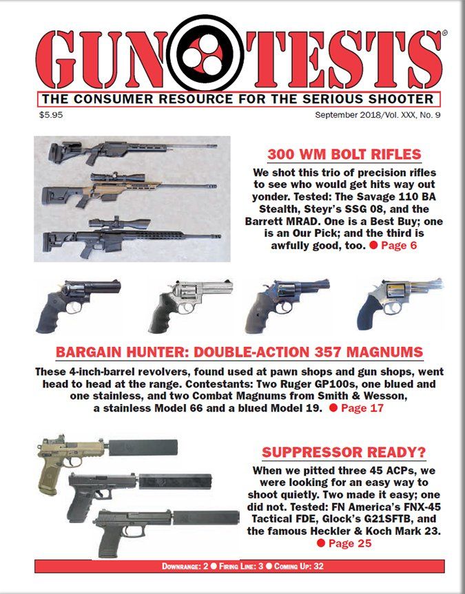 Download the Full September 2018 Issue PDF - Gun Tests