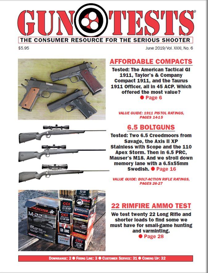 Download the Full June 2019 Issue PDF - Gun Tests