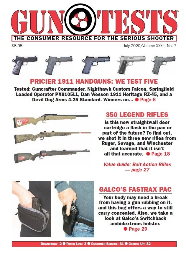 Download the Full July 2020 Issue PDF - Gun Tests