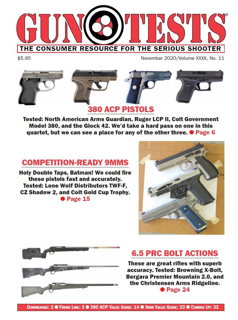 Download the Full November 2020 Issue PDF - Gun Tests