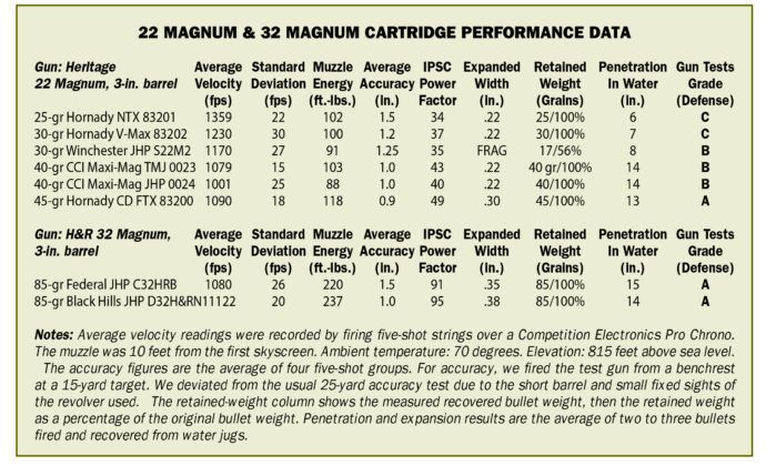 22 Mag and 32 Mag Loads: Are They Enough for Self-Defense? - Gun Tests