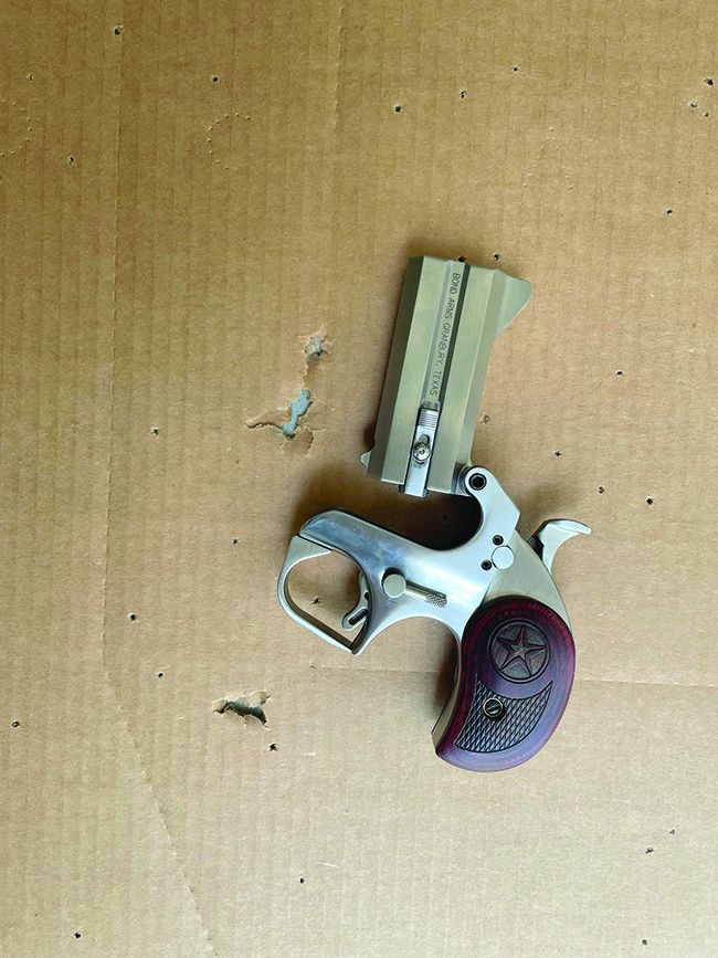 Bond Arms Texas Defender BATD 45 LC/410 - Gun Tests