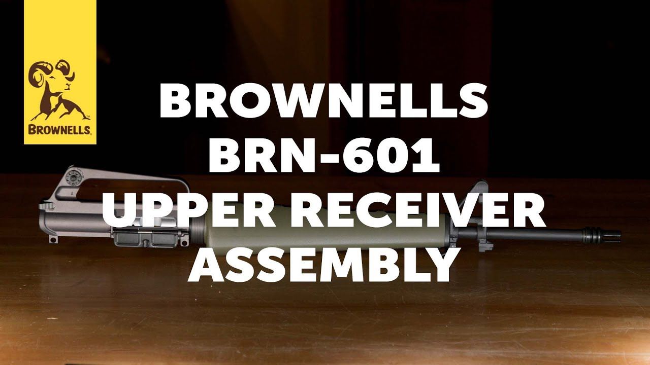 Brownells Reintroduces the BRN-601 Retro Upper Receiver - Gun Tests