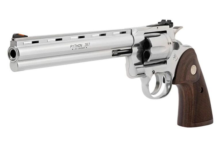 Colt Introduces New 8-Inch Python to 357 Magnum Revolver Line - Gun Tests