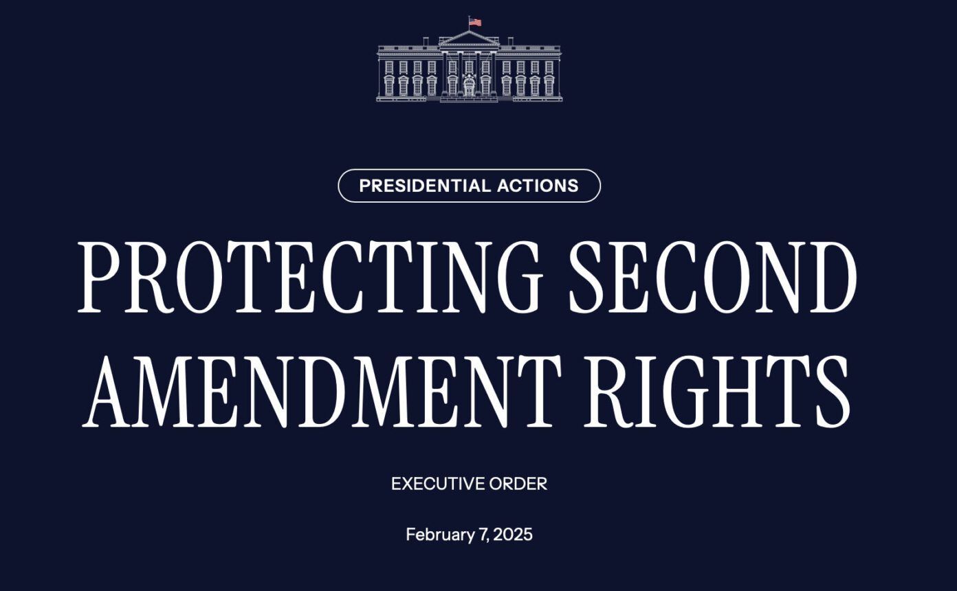 Trump Executive Order: Protecting Second Amendment Rights - Gun Tests